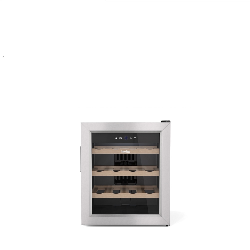 Adega Invita Inox 16 Garrafas Freestanding Bivolt | Espaço Gourmet ...